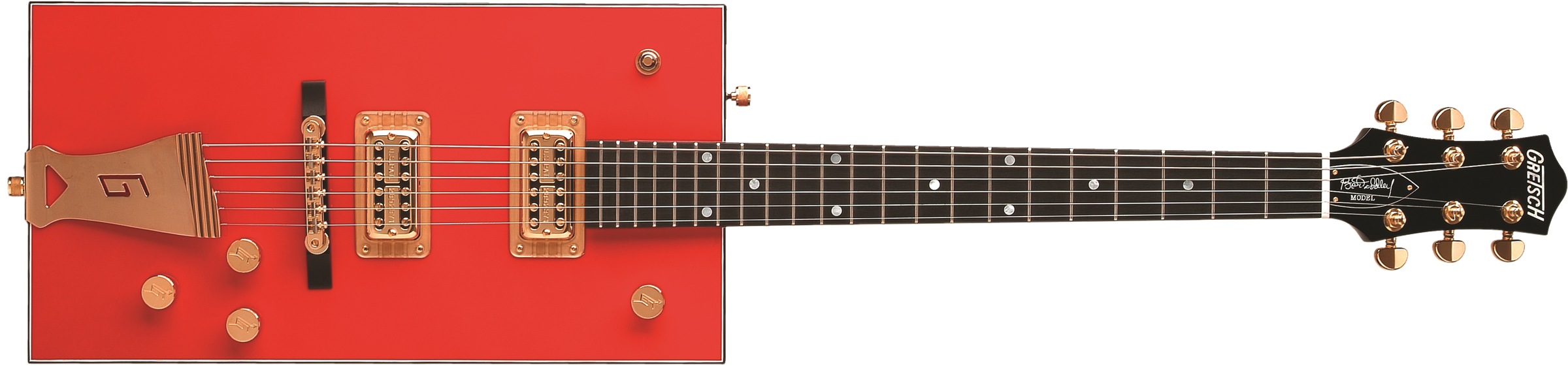 Gretsch G6138 Bo Diddley Electric Guitar - Firebird Red – Audio Watt