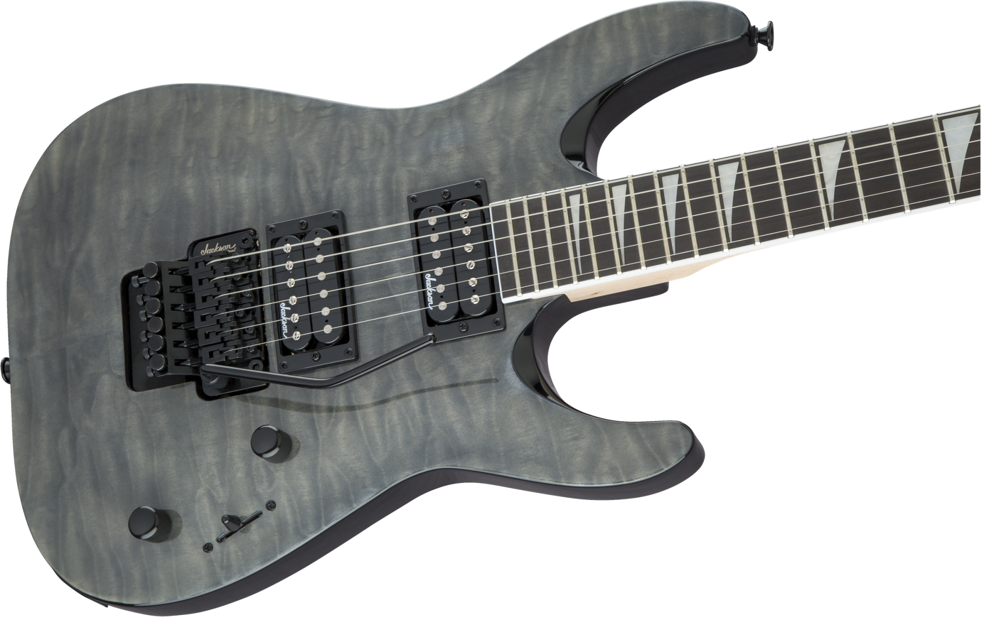 Jackson JS Series Dinky Arch Top JS32Q DKA Electric Guitar - Transpare ...