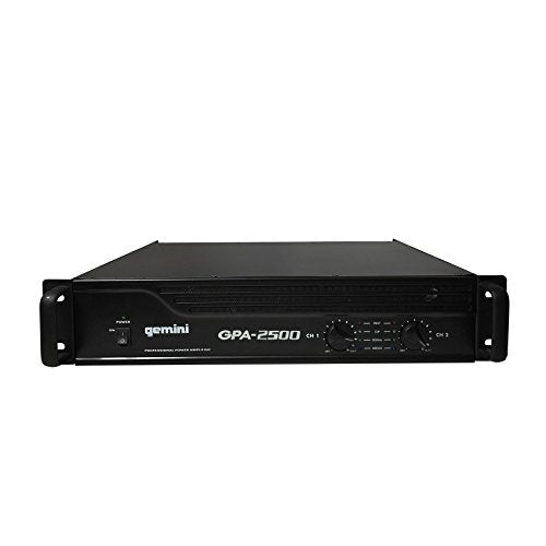 Gemini GPA-2500 3000W Professional DJ Power Amplifier – Audio Watt