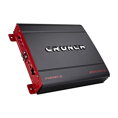 Crunch PX-2025.1D - 2000 Watts Mono Subwoofer Car Audio Amplifier ...