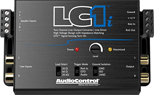 AudioControl LC1i Active 2-Channel Line Driver/Output Converter with I ...