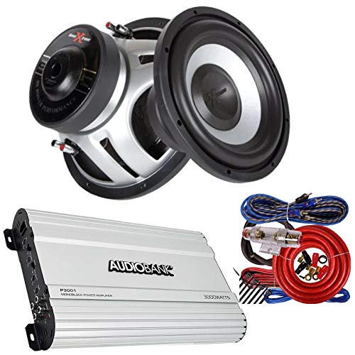 2X Soundxtreme ST-1052 2200Watts Peak Power Car Audio Subwoofers with ...