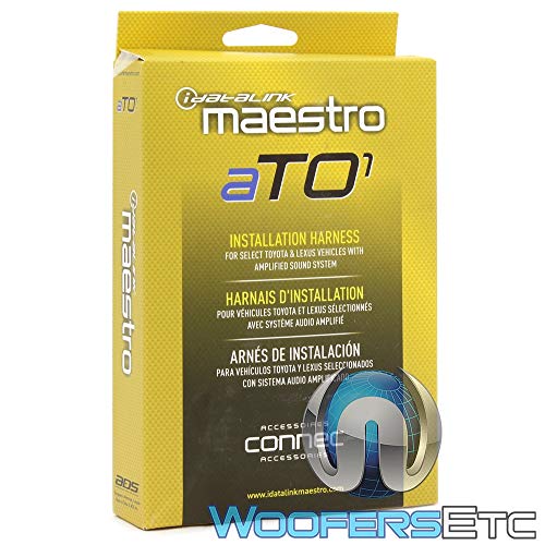 Maestro HRN-AR-TO1 Plug and Play Amplifier Harness for Lexus and Toyot ...