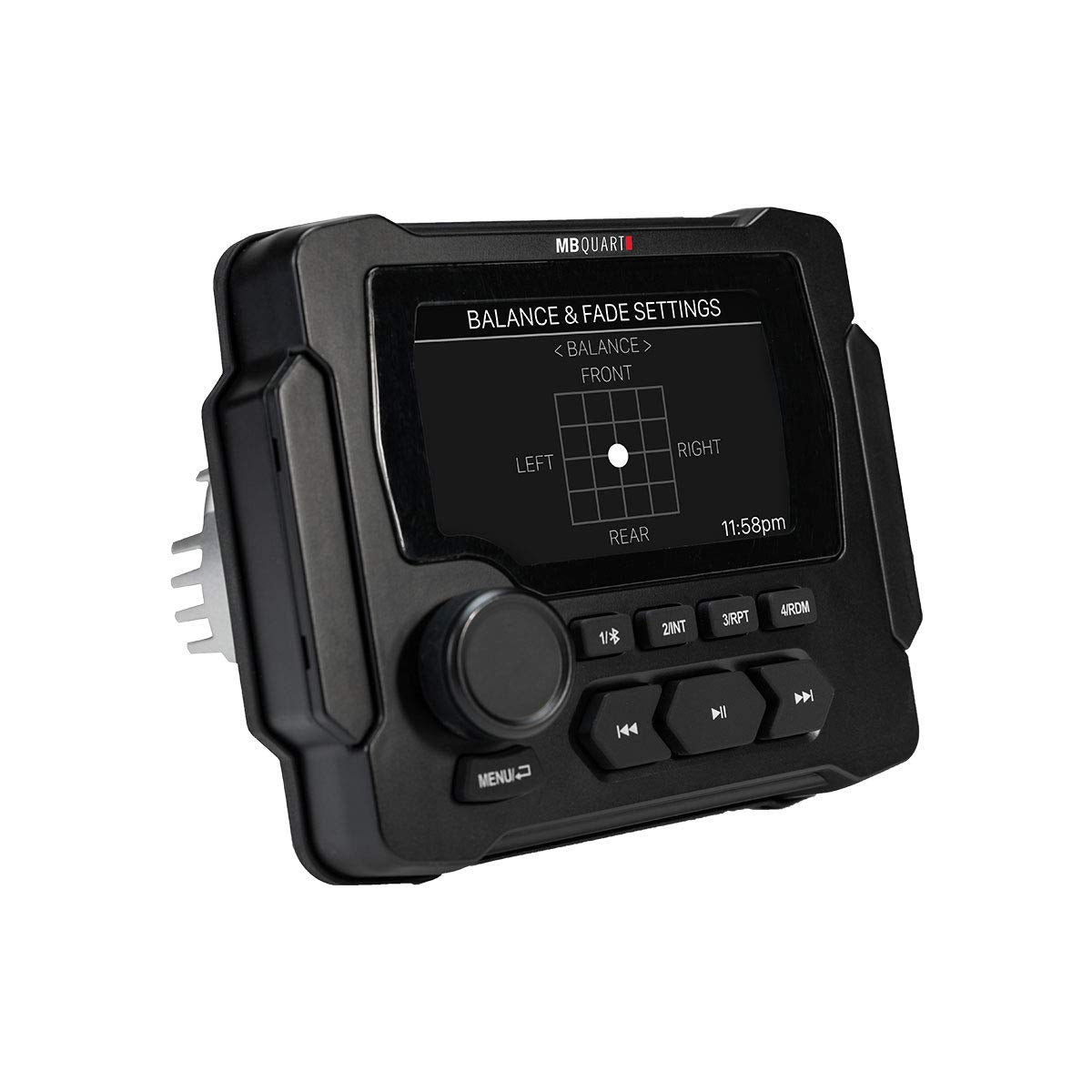 MB Quart GMR-LED - 160 Watt Powered OFF-ROAD & Marine Multimedia Sourc ...