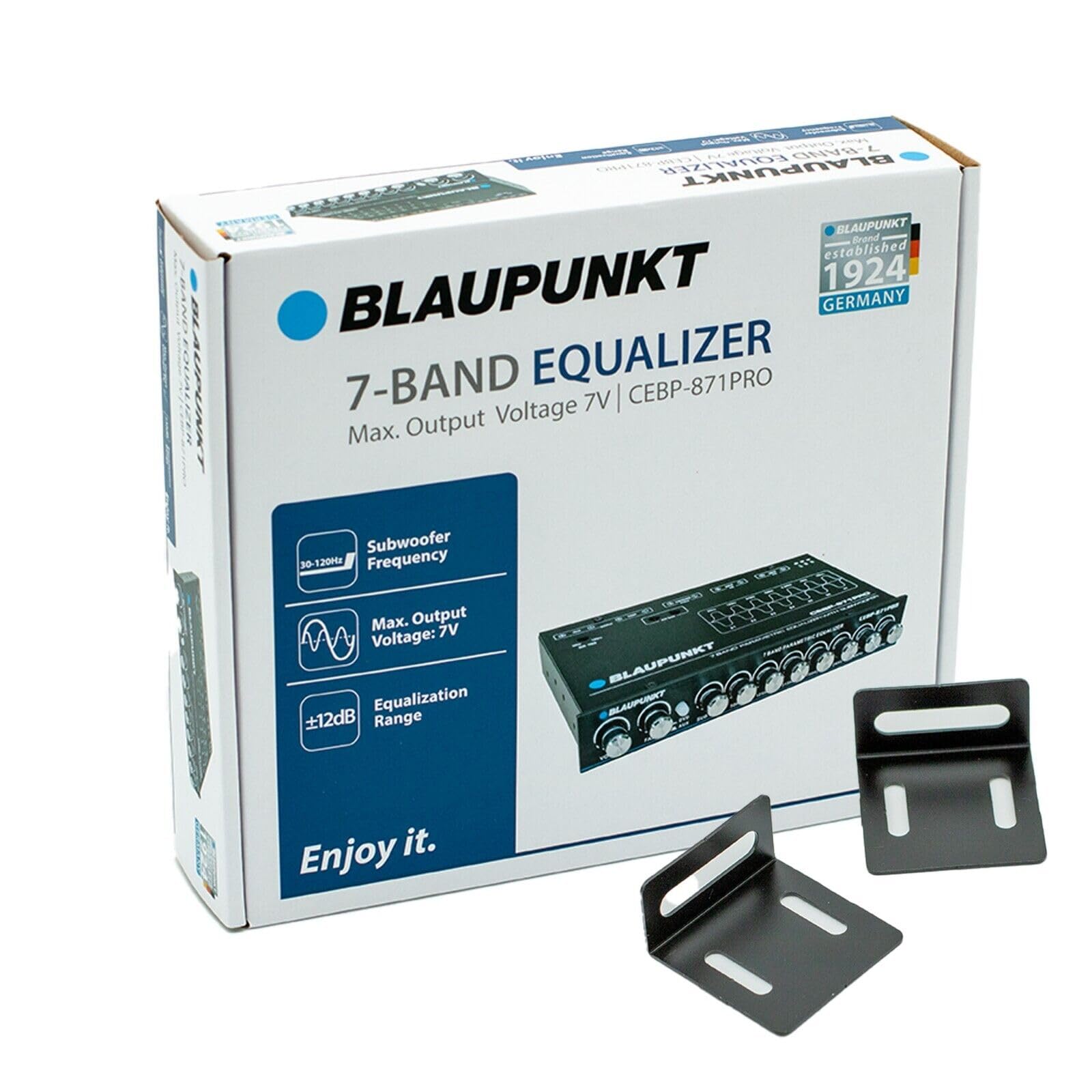 Blaupunkt CEBP871PRO - 7-Band Compact Equalizer – Audio Watt
